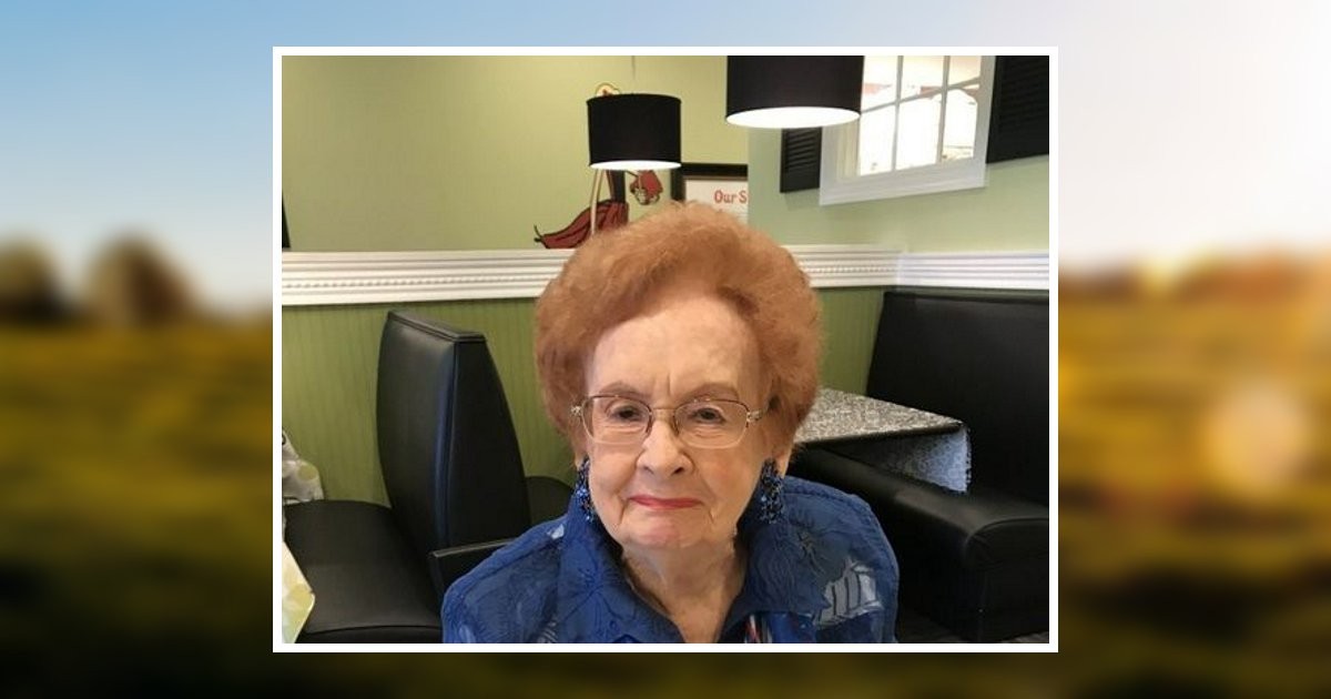 Frances Eleine Dodd Hulon Burrow Obituary December 31, 2021 - Jefferson ...