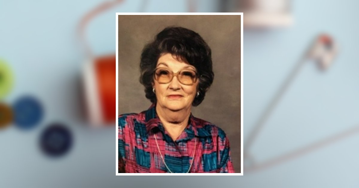 Ruth Annie Woods Obituary 2017 - Galbreaith - Pickard Funeral Chapel