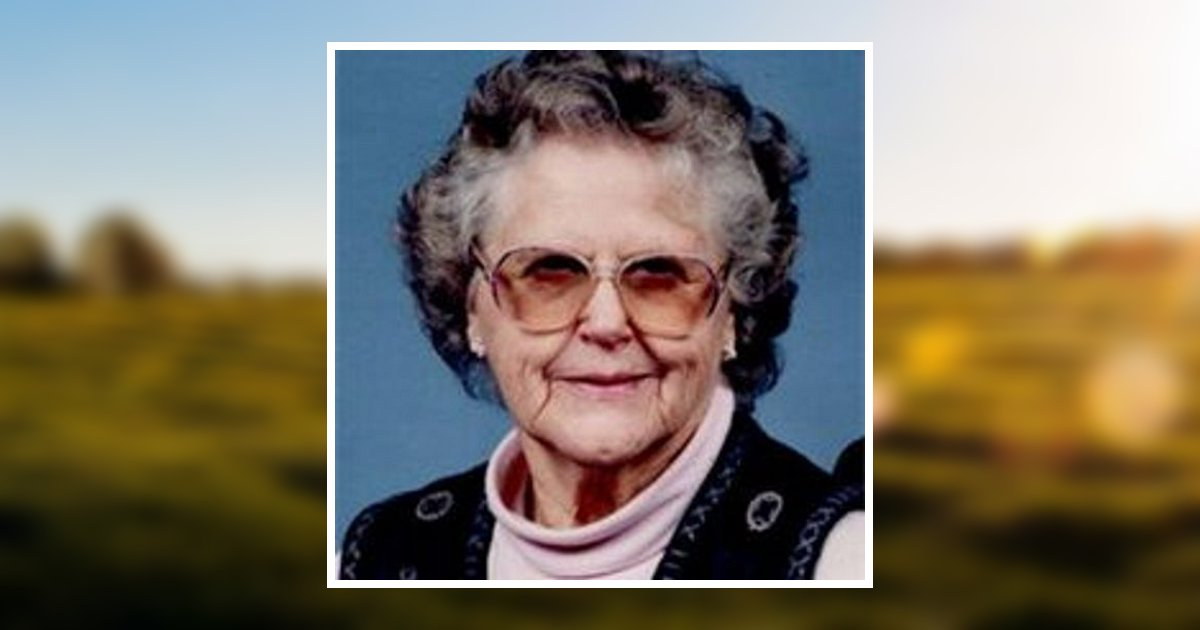 Marion (Myers) Buckmaster Obituary 2013 - Cassaday Turkle Christian ...