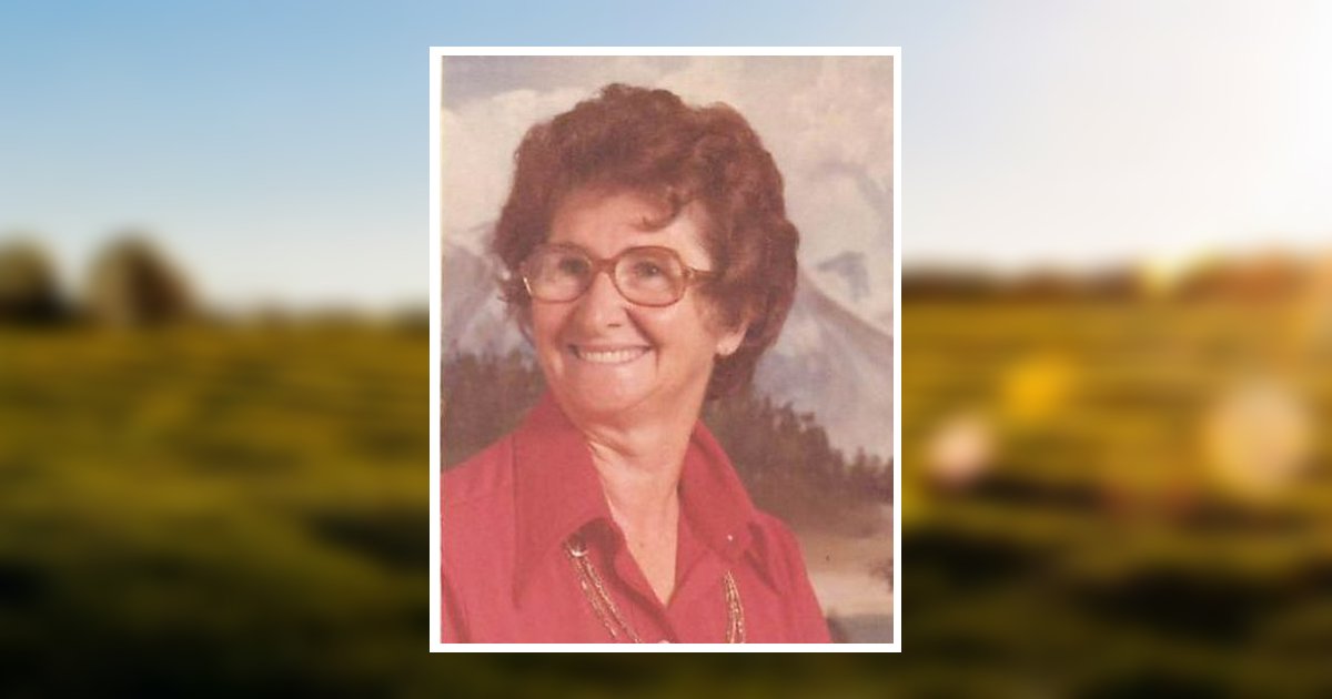 Ardna Wood Trivett Obituary October 1, 2017 - Badger Funeral Home