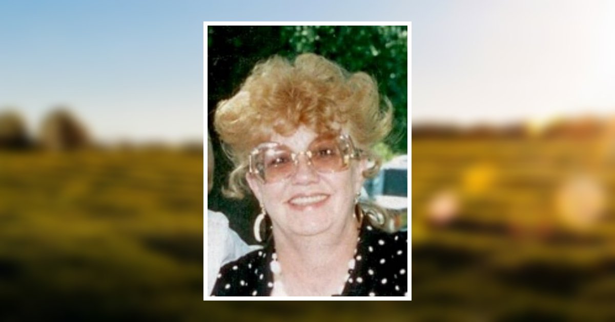 Elizabeth Mccaffery Obituary December 2, 2011 - McComas Family Funeral ...