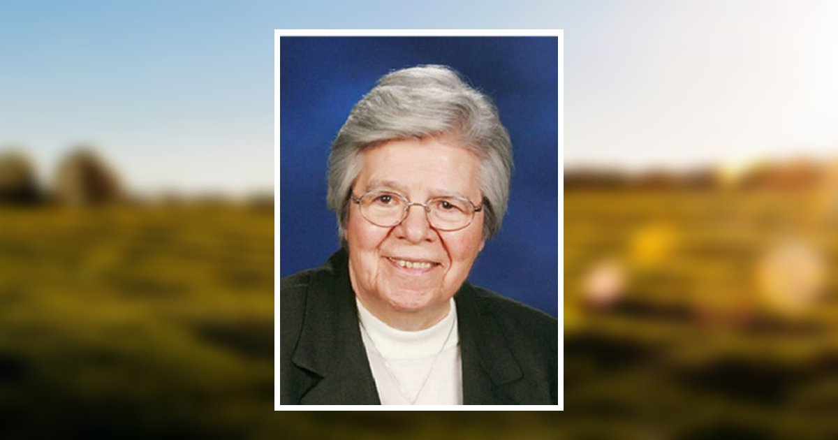 Sister Mary Rose Anne Webb Snd Obituary Dejohn Funeral Homes And Crematory