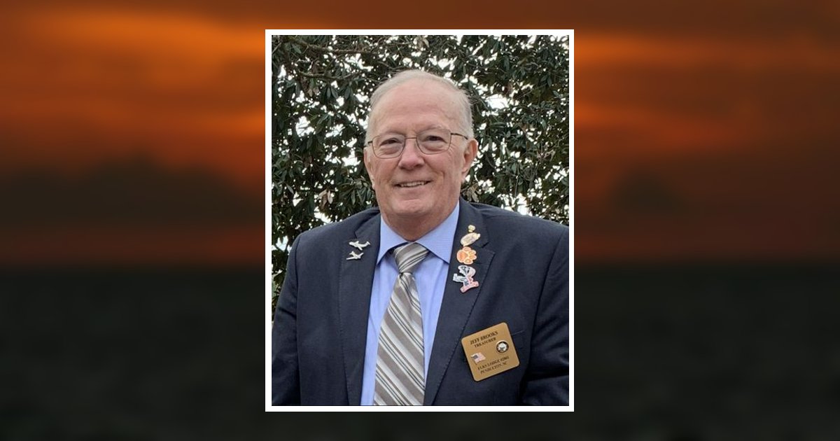Jeffrey Edward Brooks Obituary March 26 2024 Robinson Funeral Homes