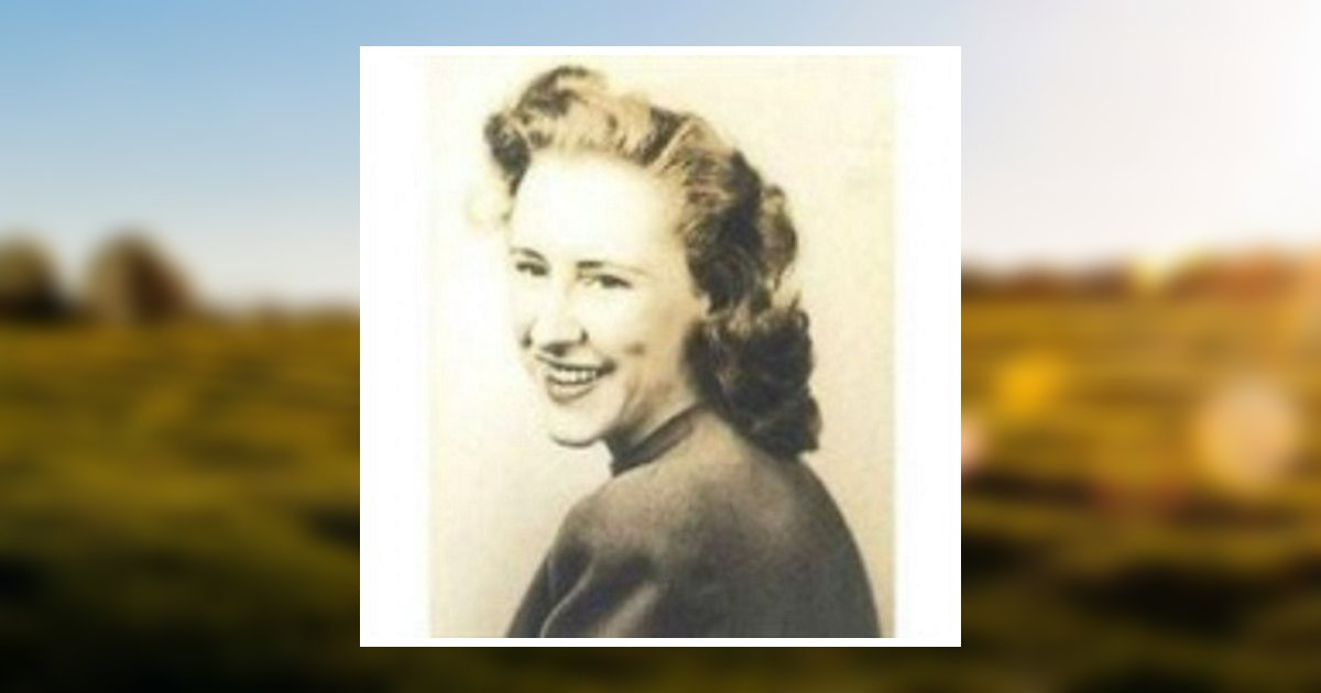 Bess Wells Obituary January 23, 2011 - Hull & Hull Funeral Directors