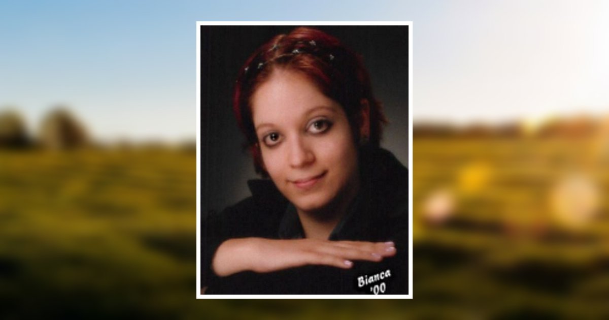 Bianca Cassandra Rhoten Obituary 2019 - Galbreaith - Pickard Funeral Chapel