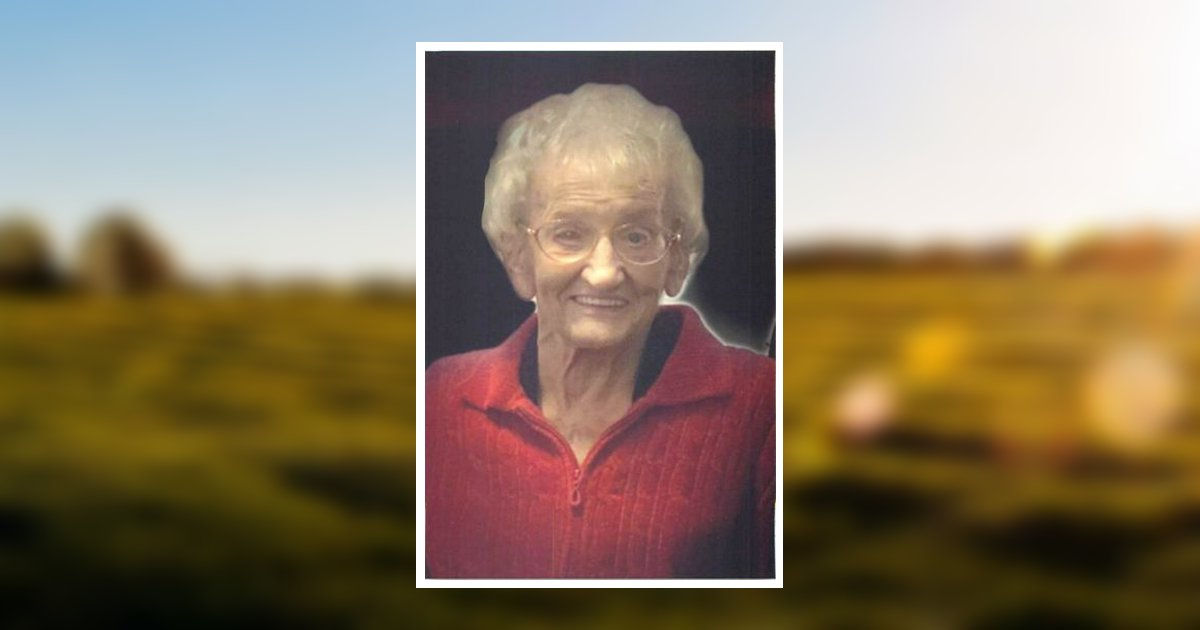 Edith Benefield Obituary November 26, 2017 - Vance Brooks Funeral Home