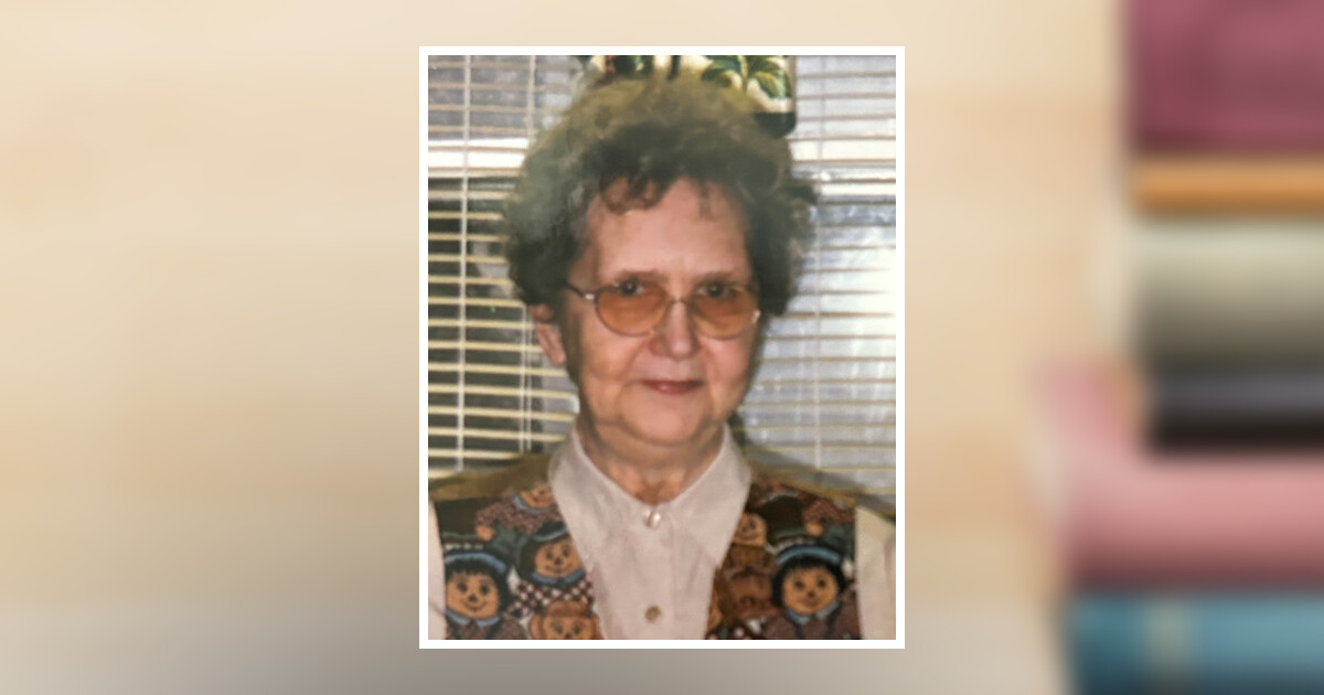 Sallie Anise Rutter Obituary June 9, 2024 - Rogers-Hovatter Funeral Home