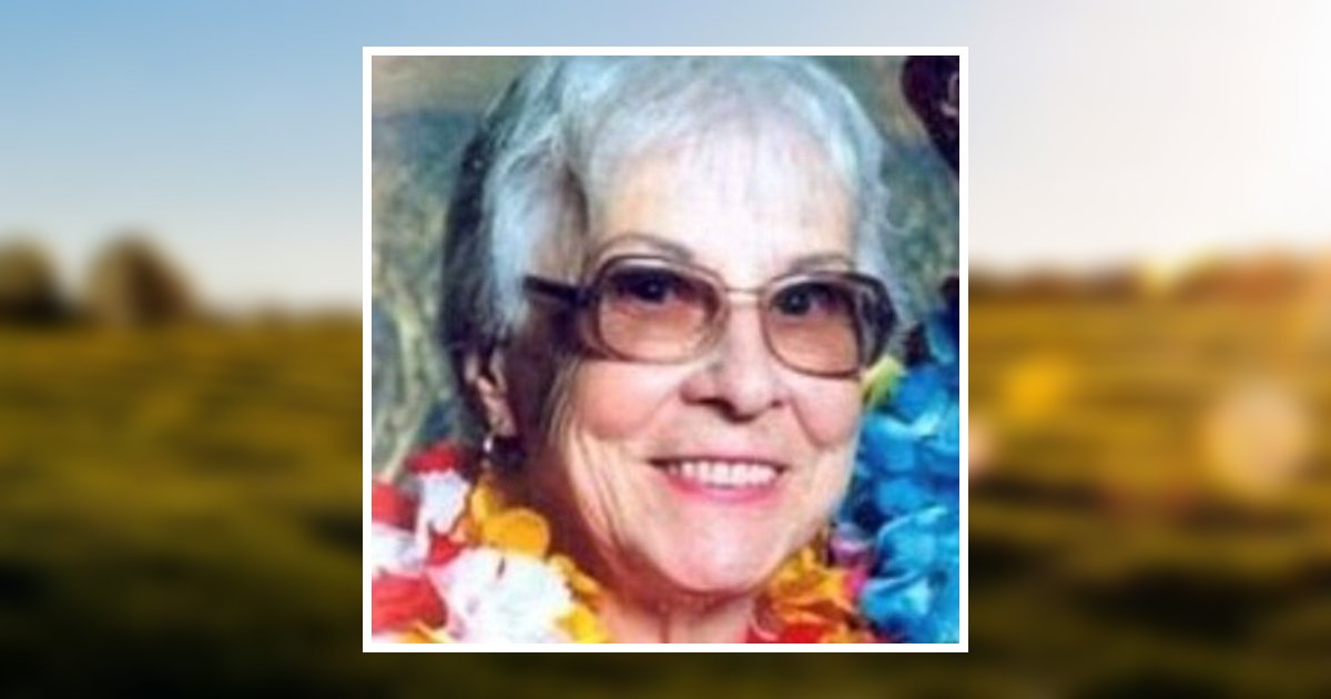 Velma Lucille Lowden Obituary June 25, 2012 - Eastgate Funeral ...