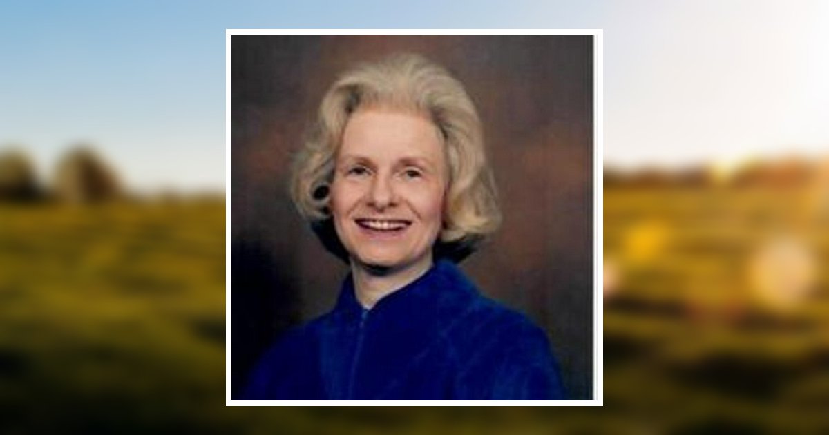 Marilyn Jane Bender Obituary August 28, 2024 - Redmon Funeral Home