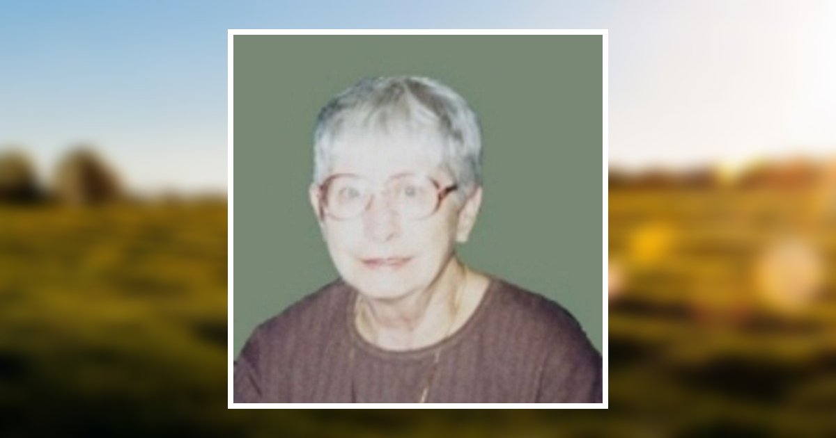 Ruth Jane Neuman Obituary August 29, 2005 - Westcott Funeral Home